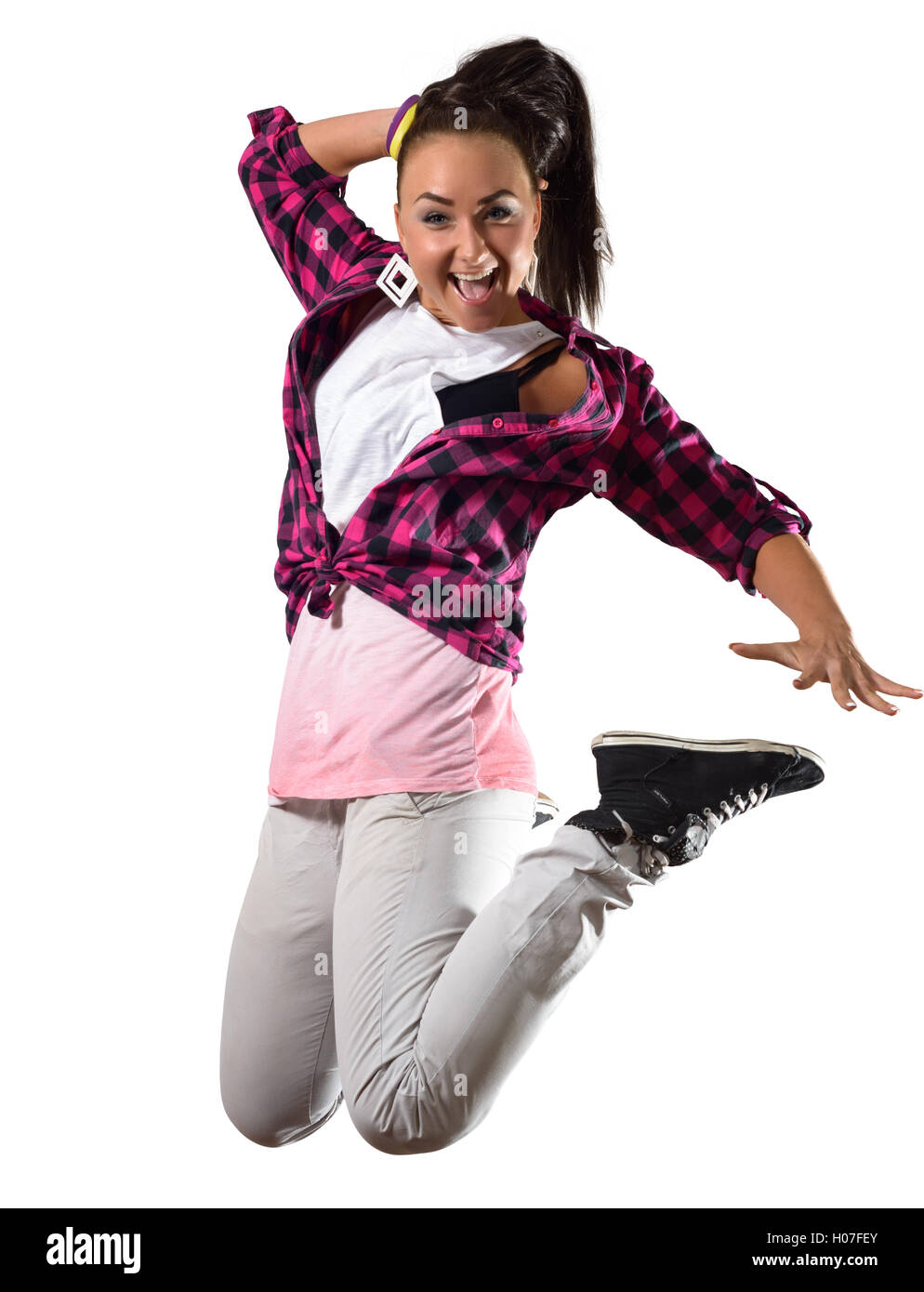 Young woman dancer Stock Photo - Alamy