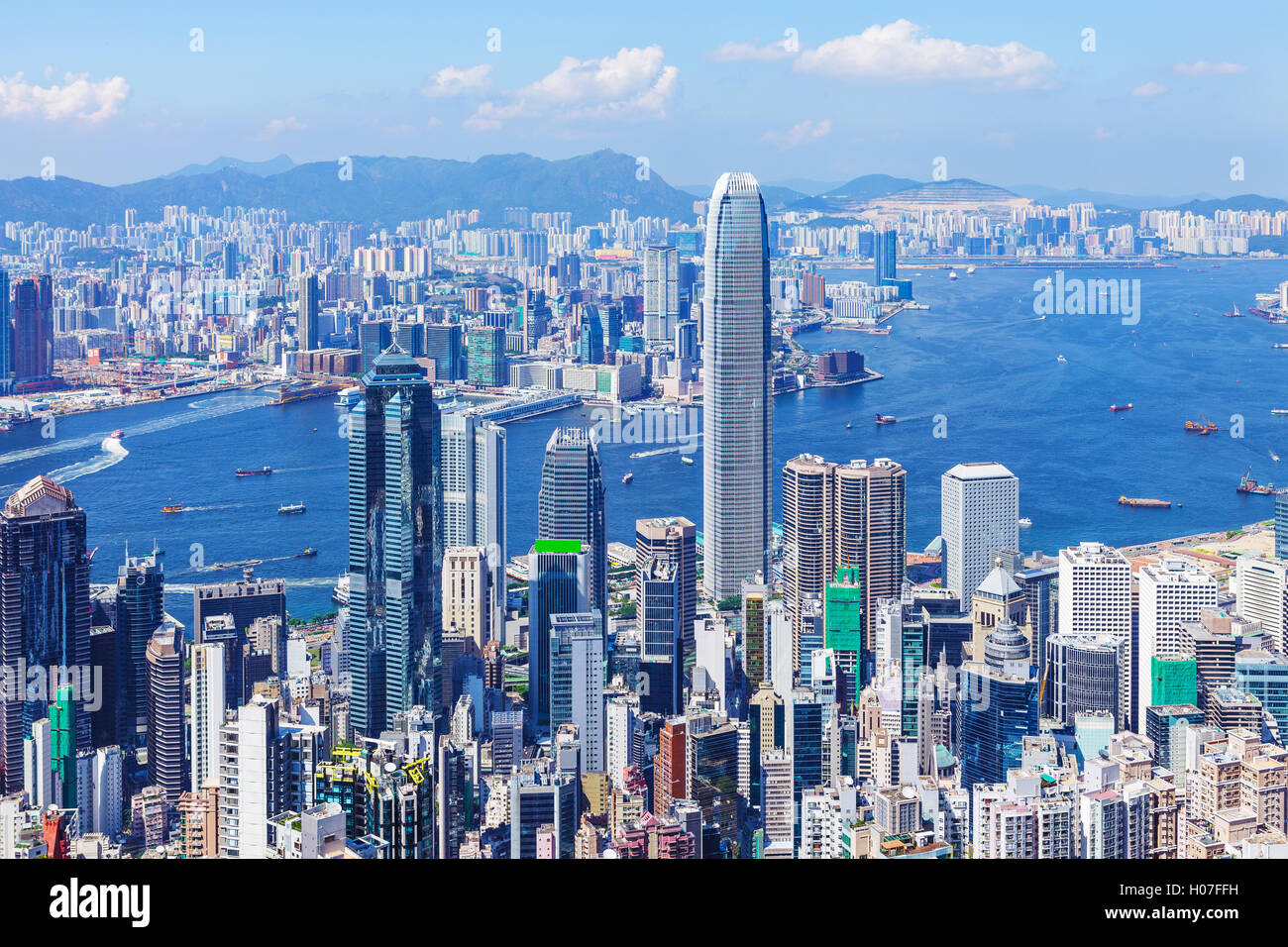 Hong Kong urban city Stock Photo - Alamy