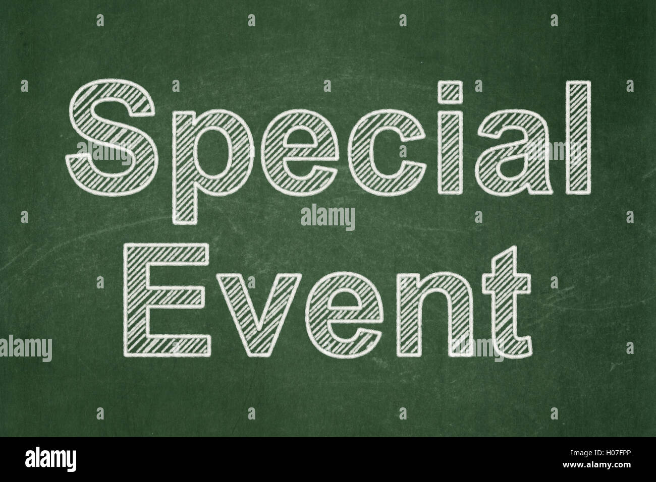 Business concept: Special Event on chalkboard background Stock Photo ...