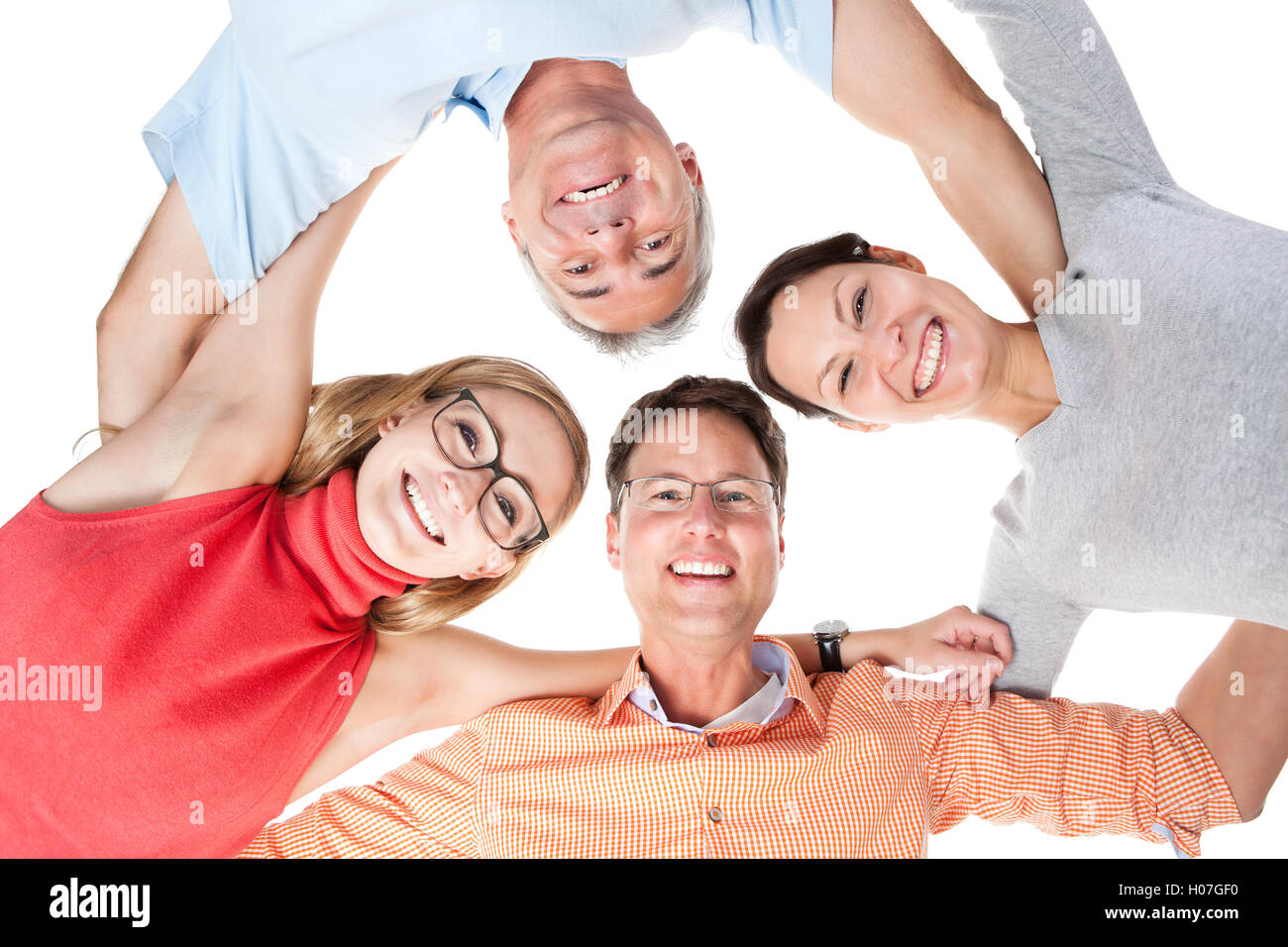 Group of happy friends Stock Photo - Alamy