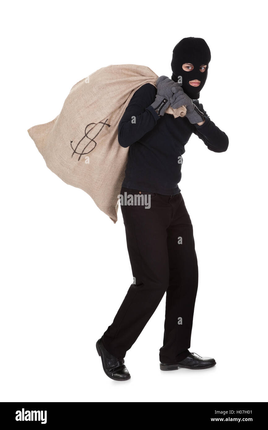 Man carrying bag money hi-res stock photography and images - Alamy