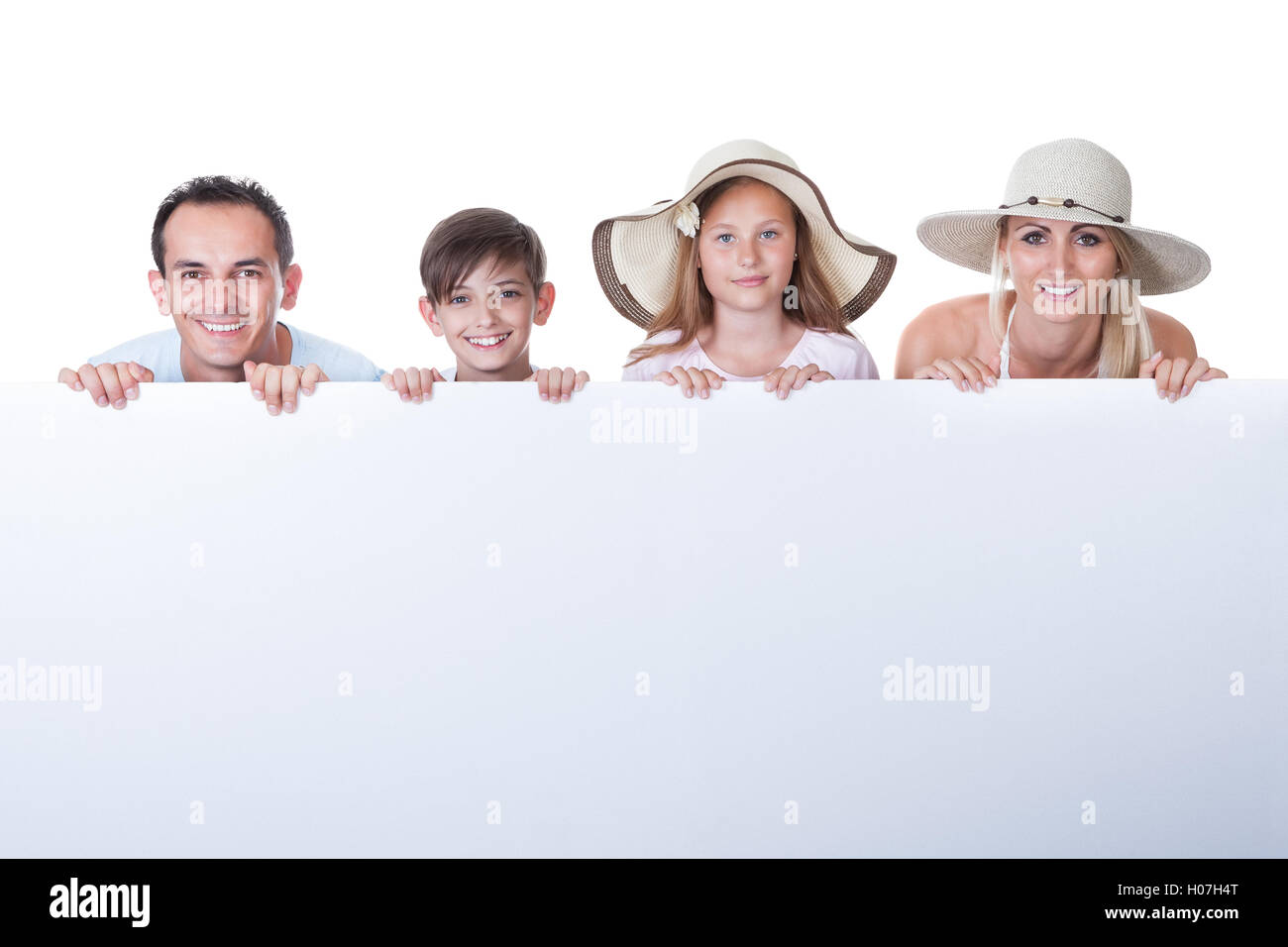 Child family billboard hi-res stock photography and images - Alamy