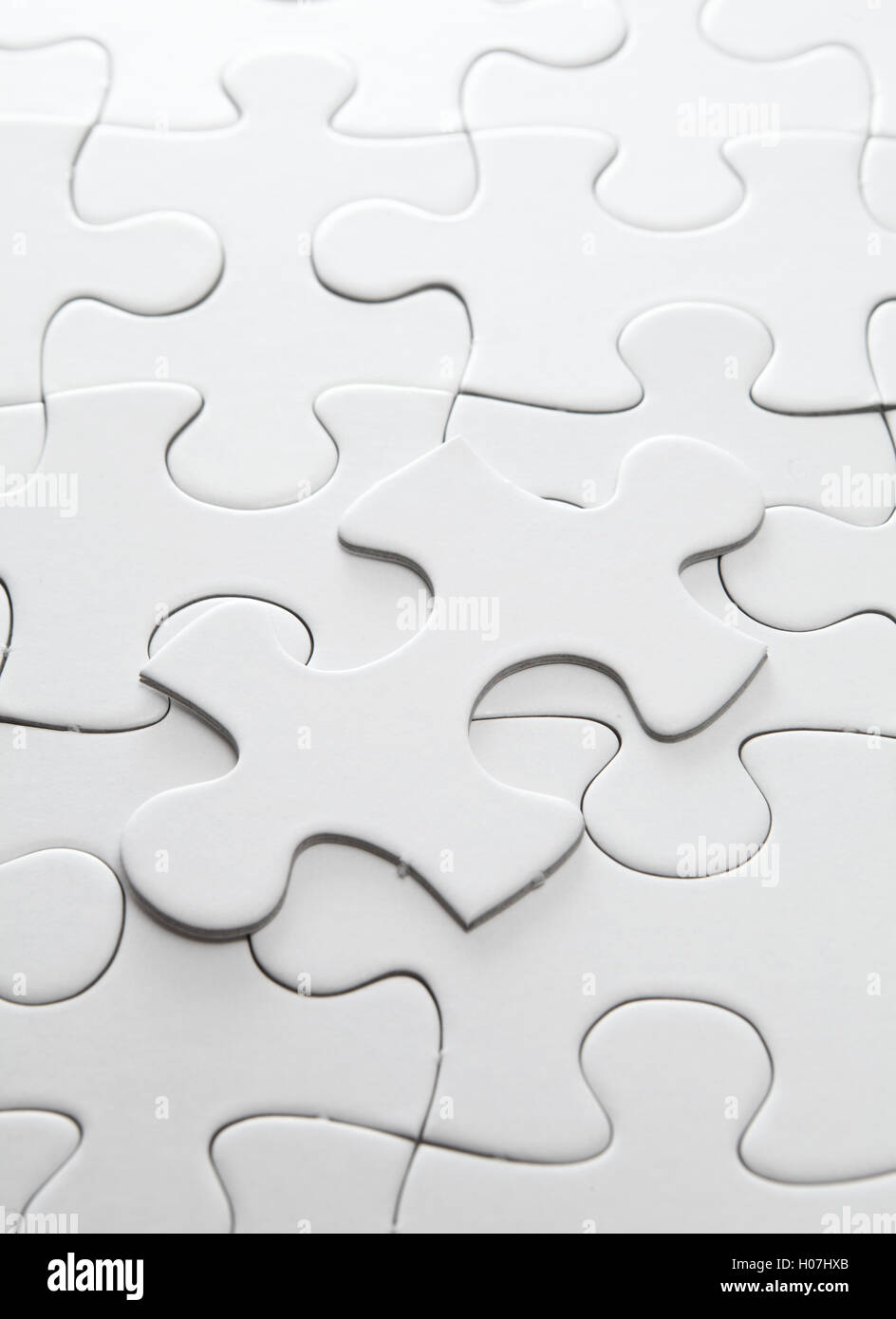 Incomplete puzzle with missing piece Stock Photo - Alamy