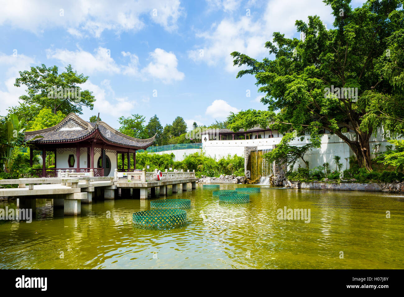 Traditional chinese pavilion Stock Photo - Alamy