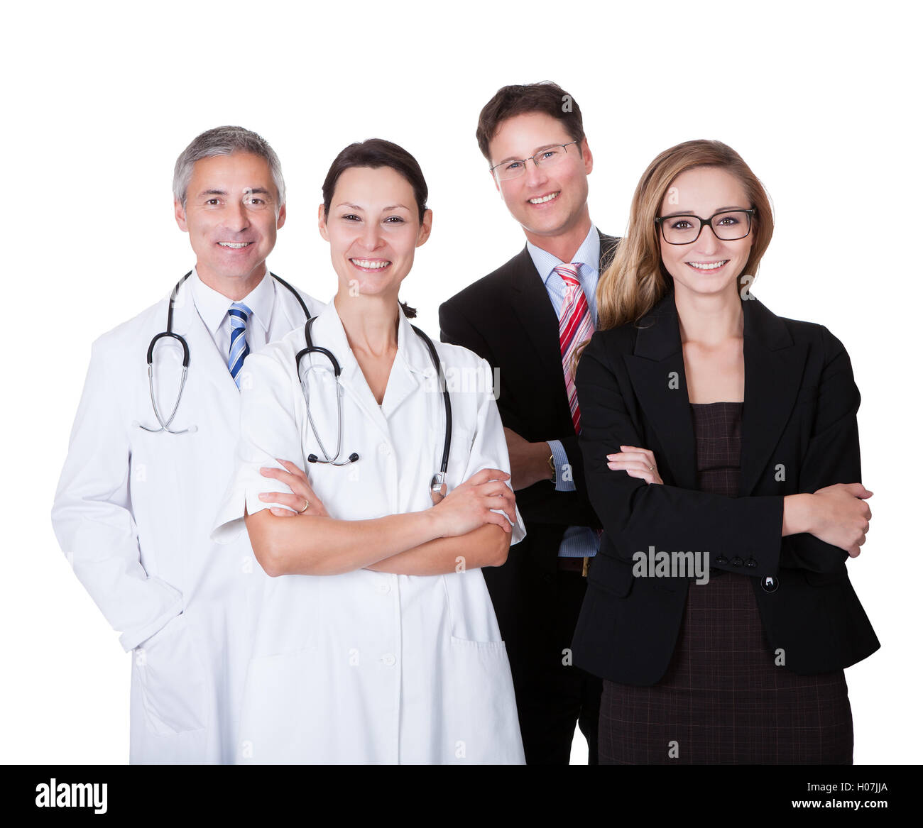 Corporate different aged team hi-res stock photography and images - Alamy