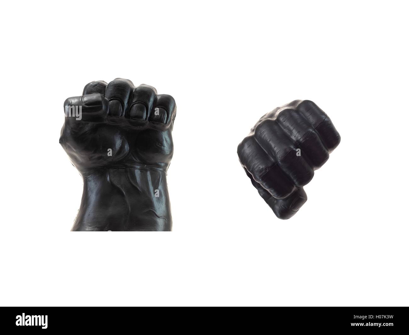 Forearm clenched fist Cut Out Stock Images & Pictures - Alamy