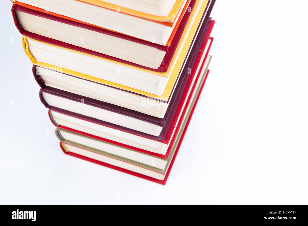 stack of books Stock Photo - Alamy