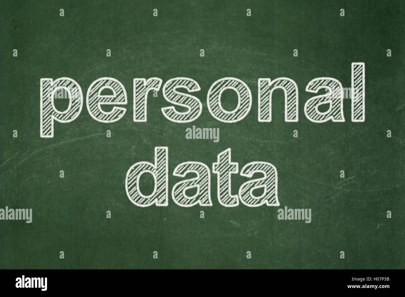 Information concept: Personal Data on chalkboard background Stock Photo ...