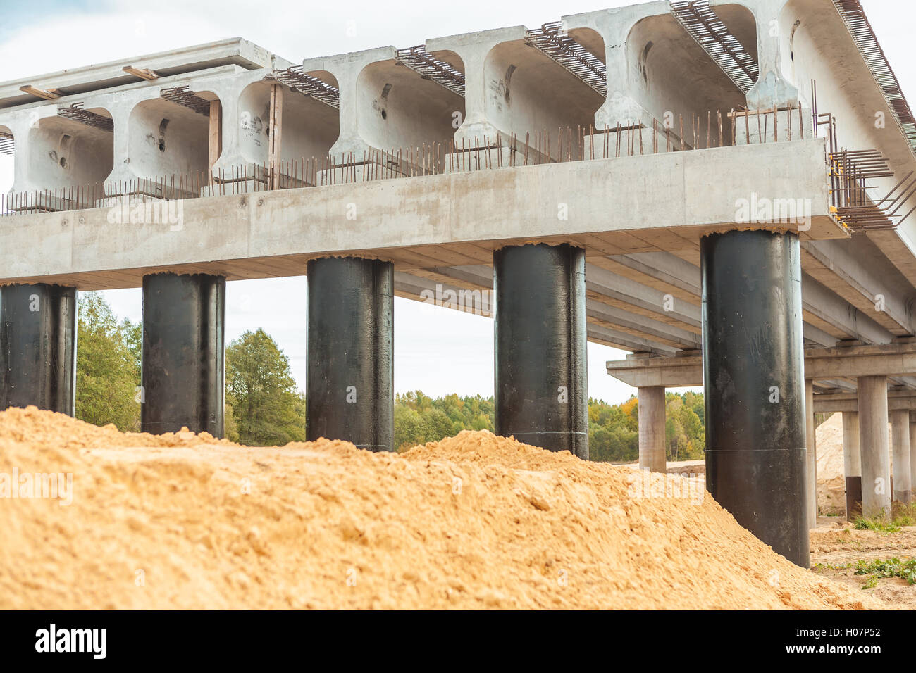 bridge under construction Stock Photo - Alamy