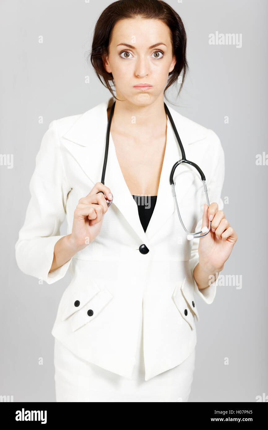 Professional female Doctor Stock Photo - Alamy