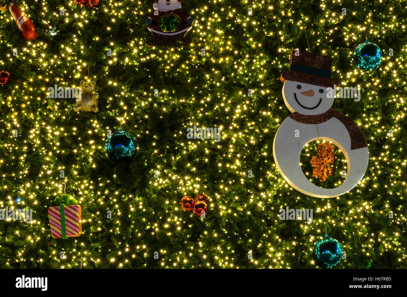 christmas tree lighting Stock Photo - Alamy