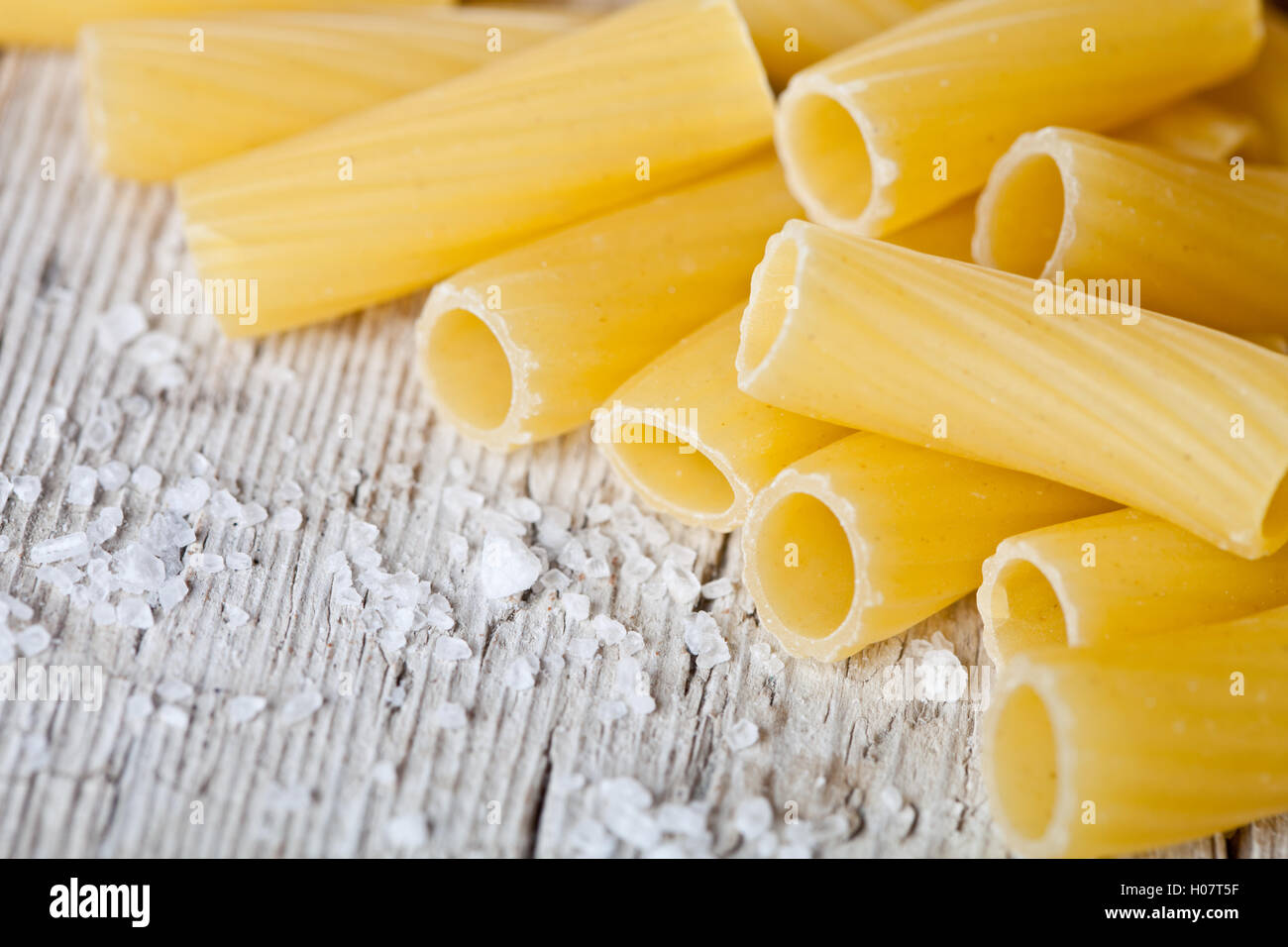 Italian homemade tortiglioni pasta hi-res stock photography and images ...