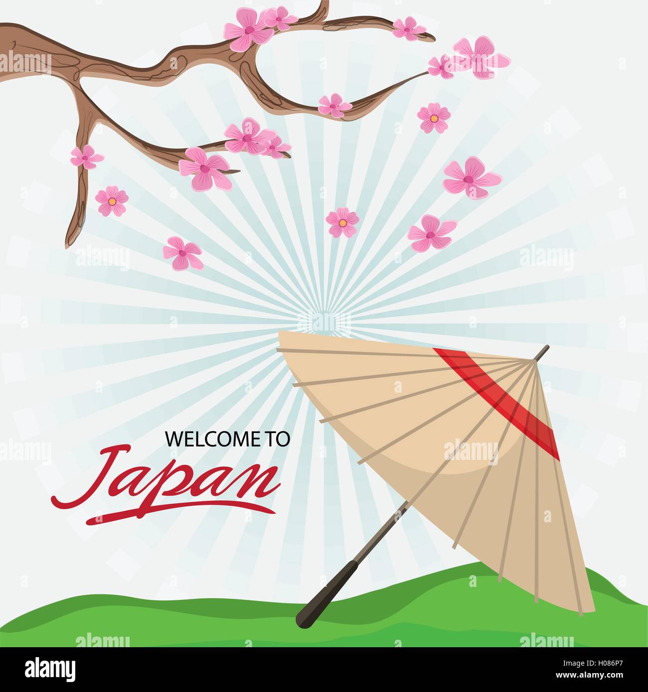 Japan culture and landmark design Stock Vector Image & Art - Alamy