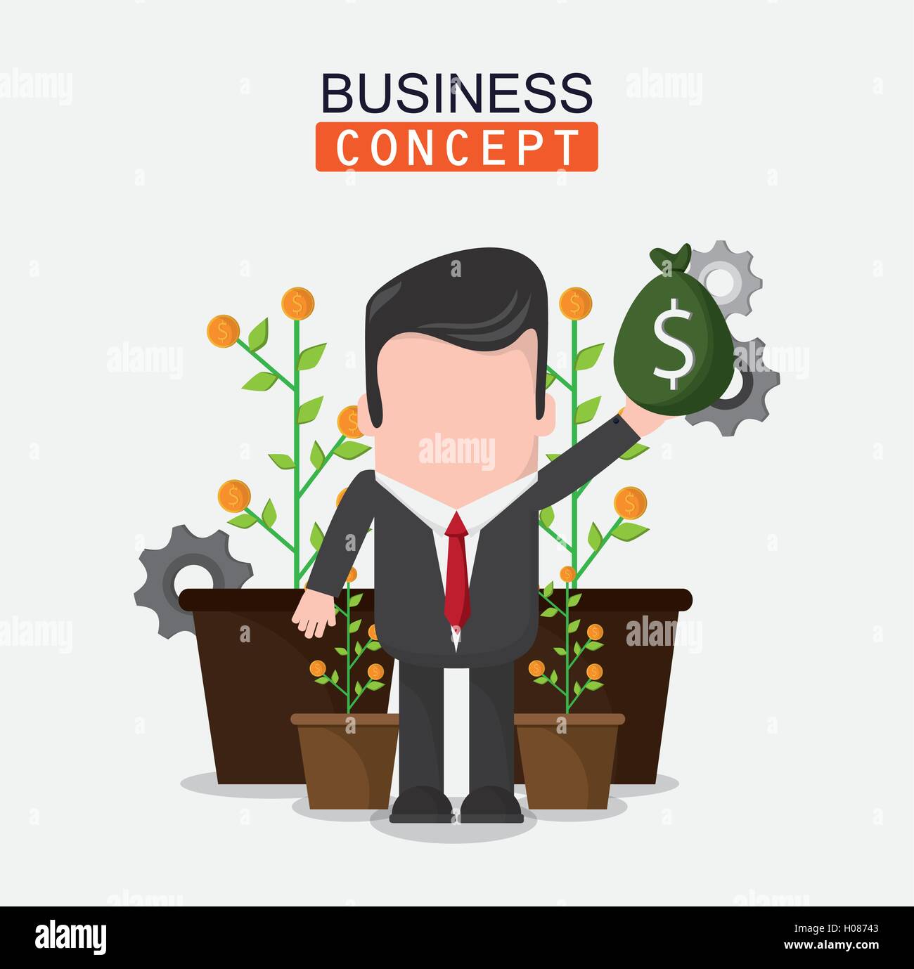 Businessman cartoon and strategy icon design Stock Vector Image & Art ...