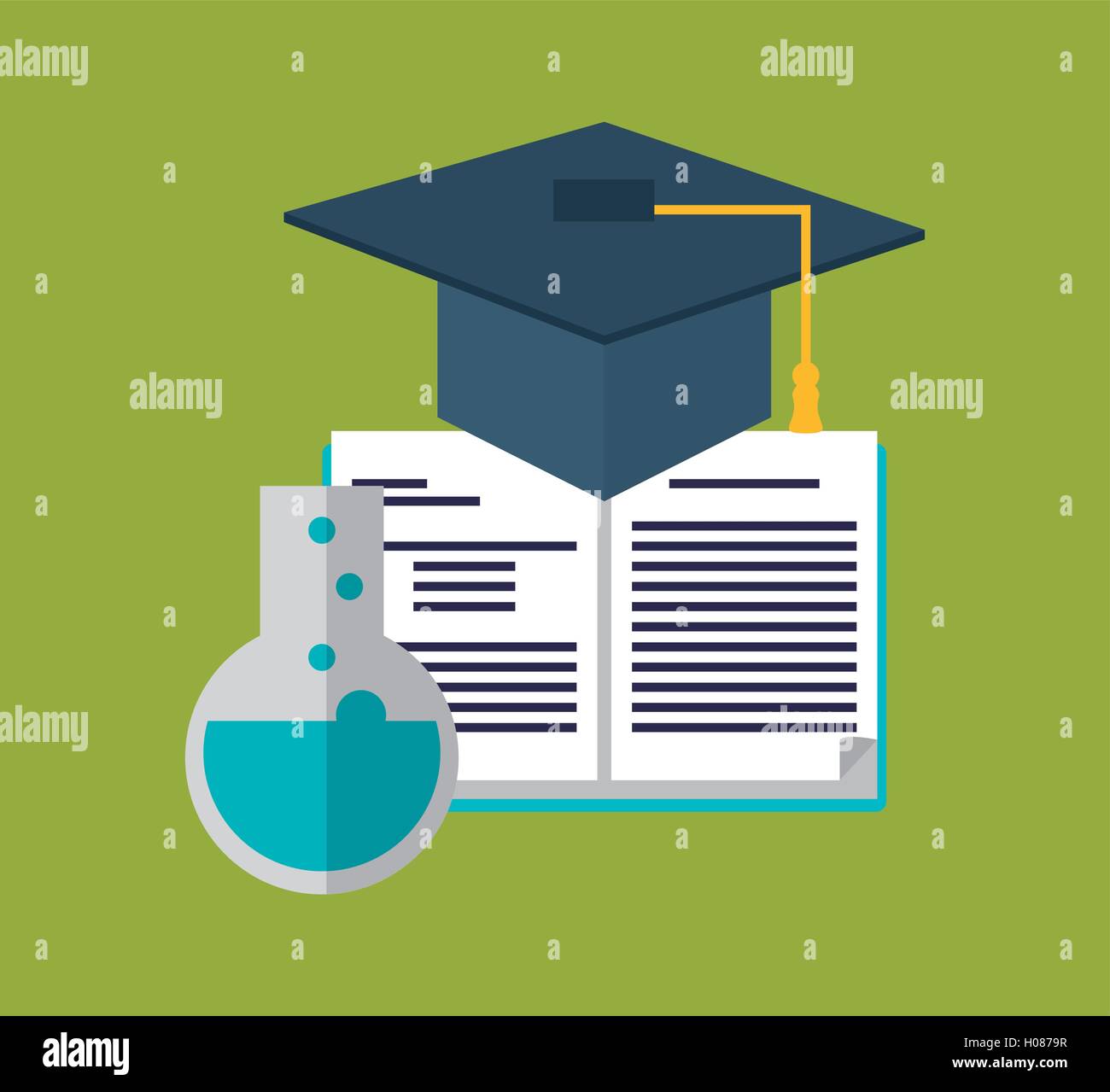education and academia related icons image Stock Vector Image & Art - Alamy
