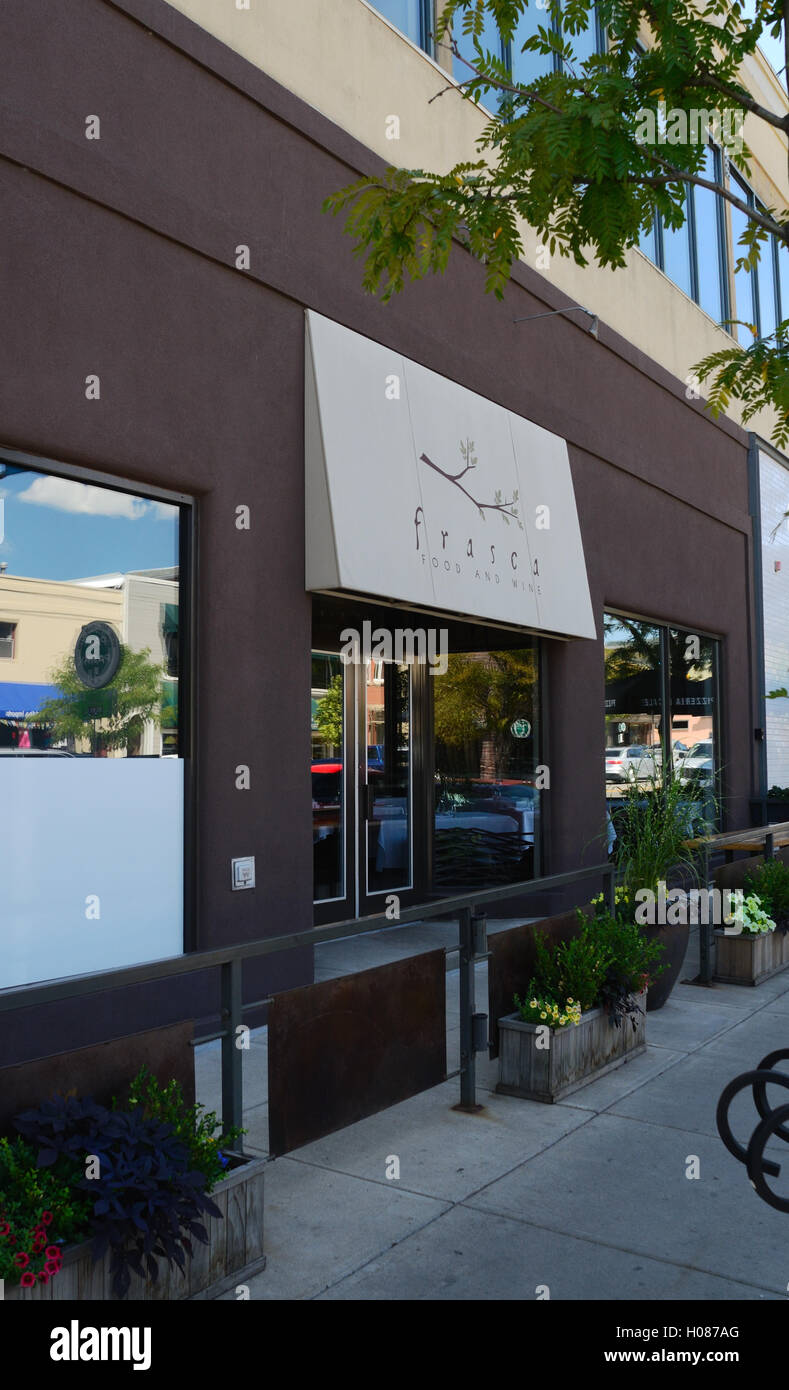 Frasca food and wine boulder hi-res stock photography and images - Alamy