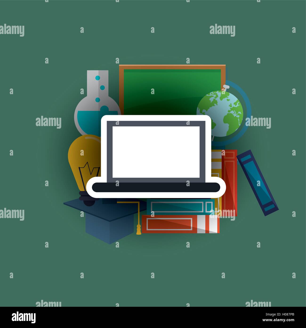 education and academia related icons image Stock Vector Image & Art - Alamy
