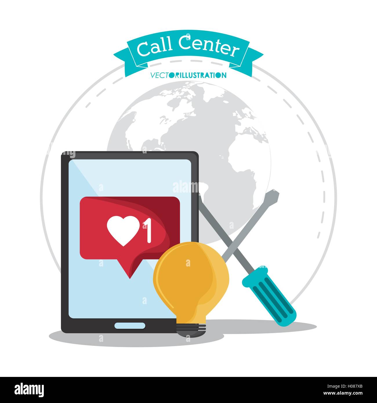 Call center and technical service design Stock Vector Image & Art - Alamy