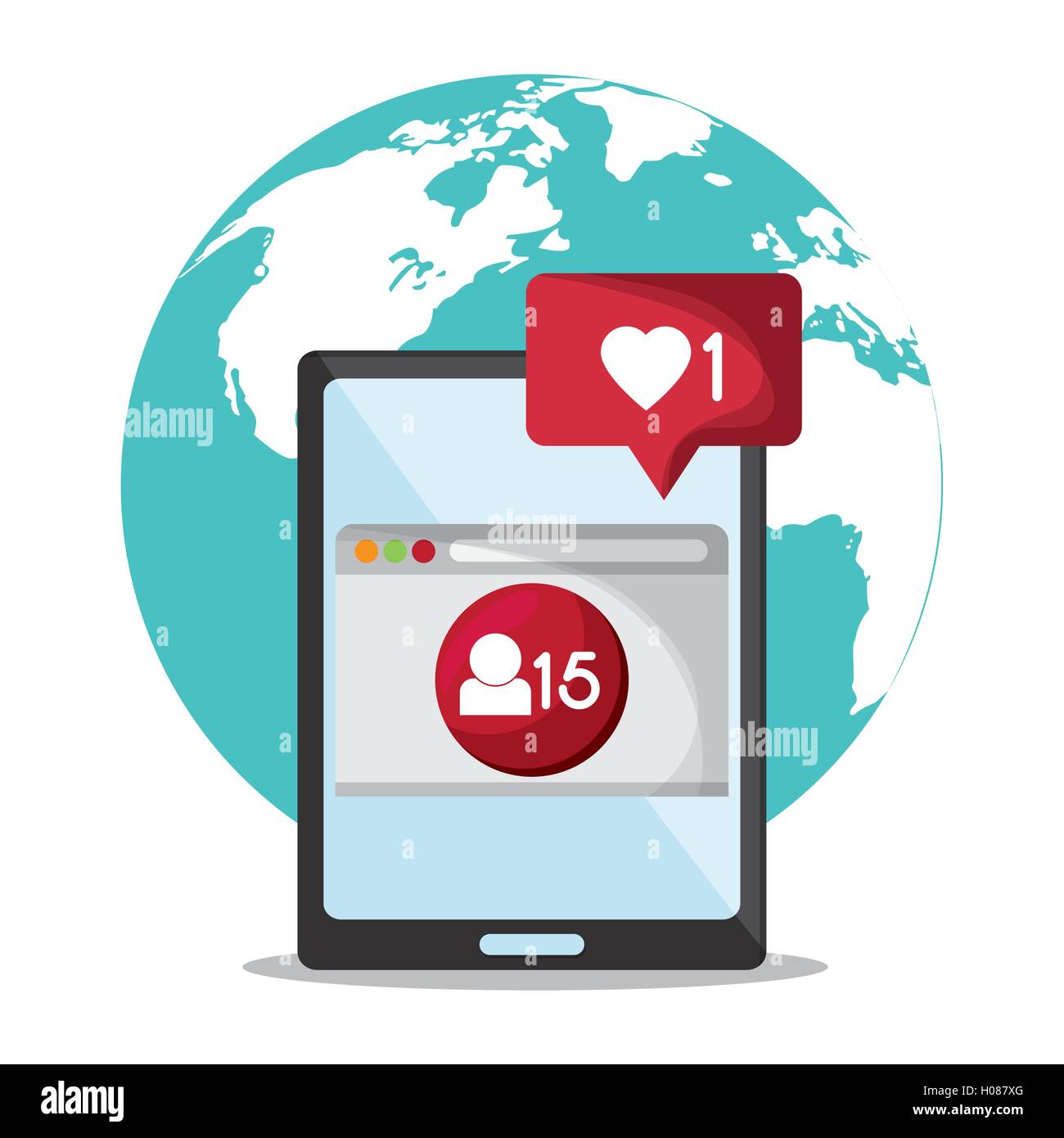Email message and communication design Stock Vector Image & Art - Alamy