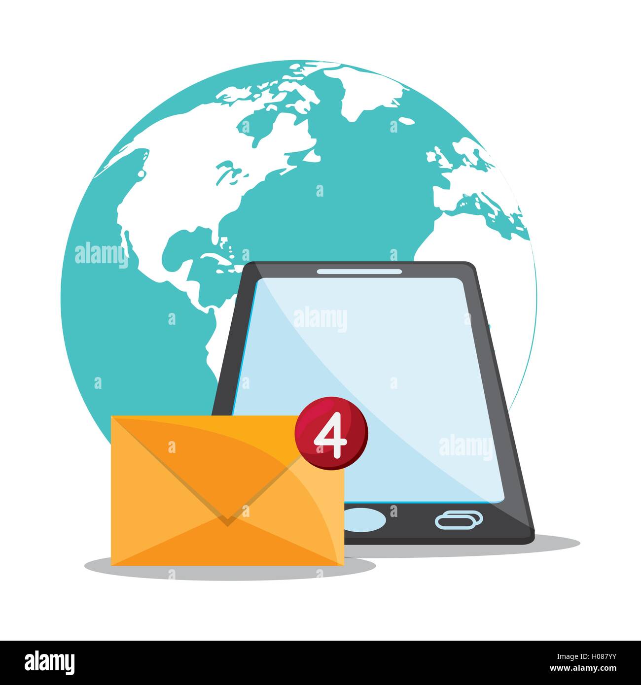 Email message and communication design Stock Vector Image & Art - Alamy