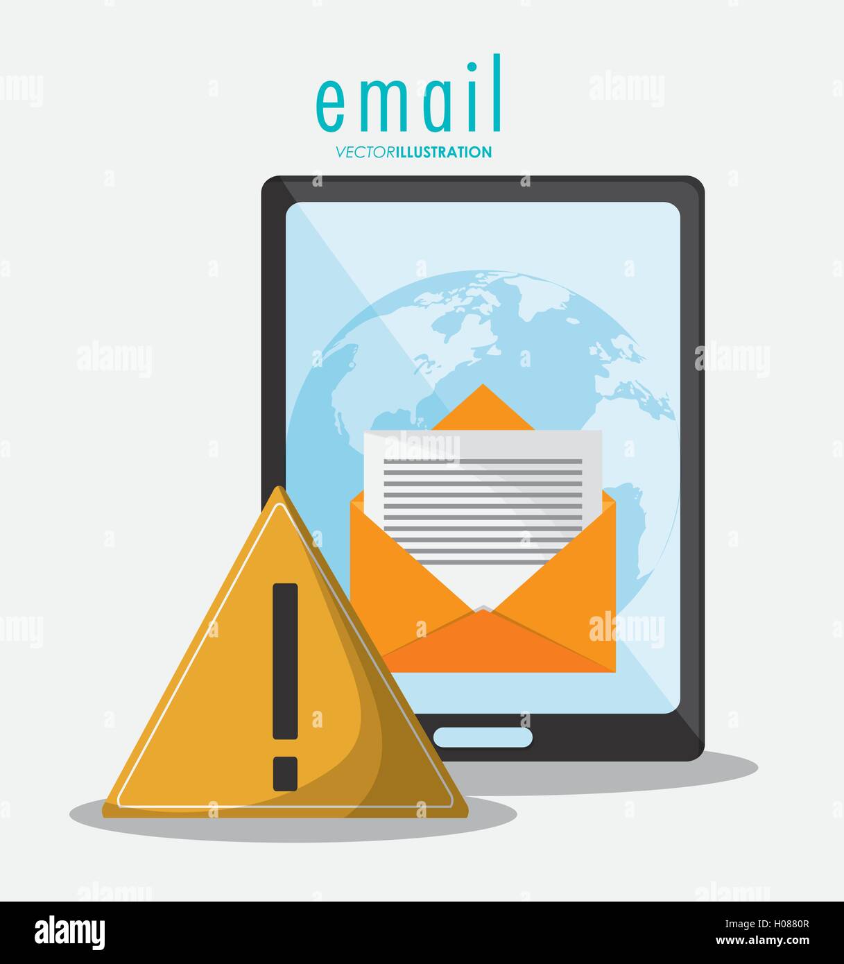 Email message and communication design Stock Vector Image & Art - Alamy