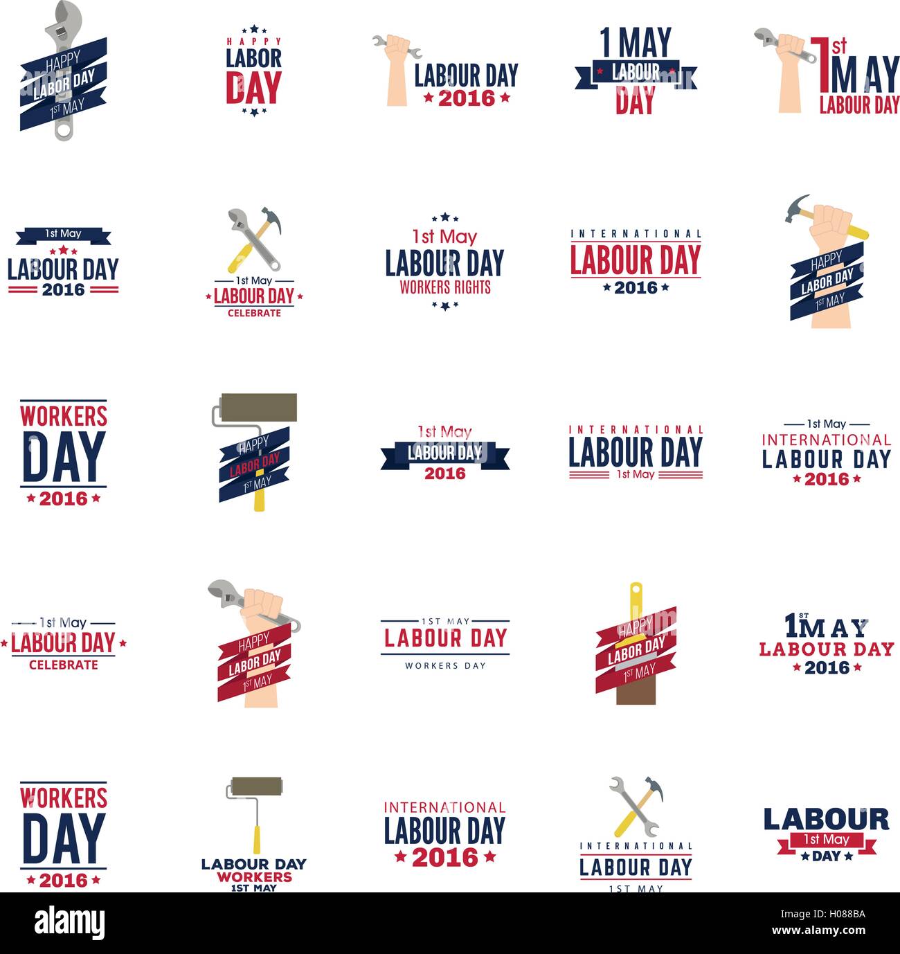 Union labels Stock Vector Images - Alamy