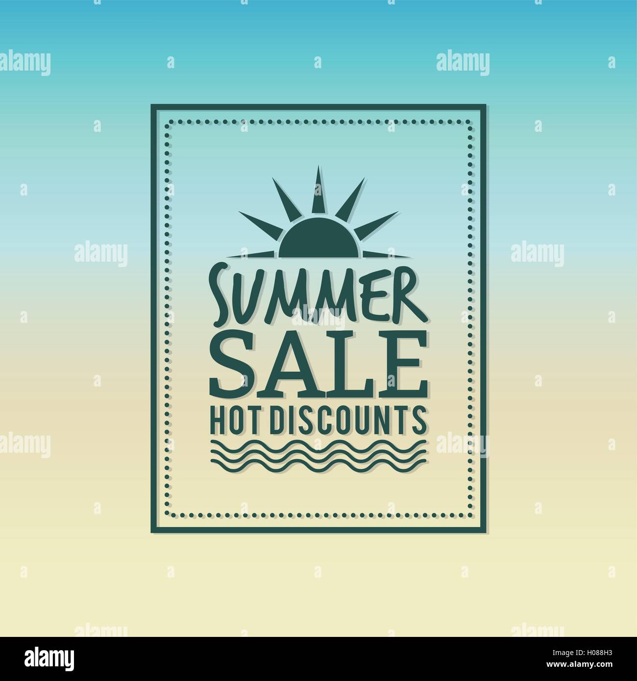 Summer Sale label Stock Vector Image & Art - Alamy