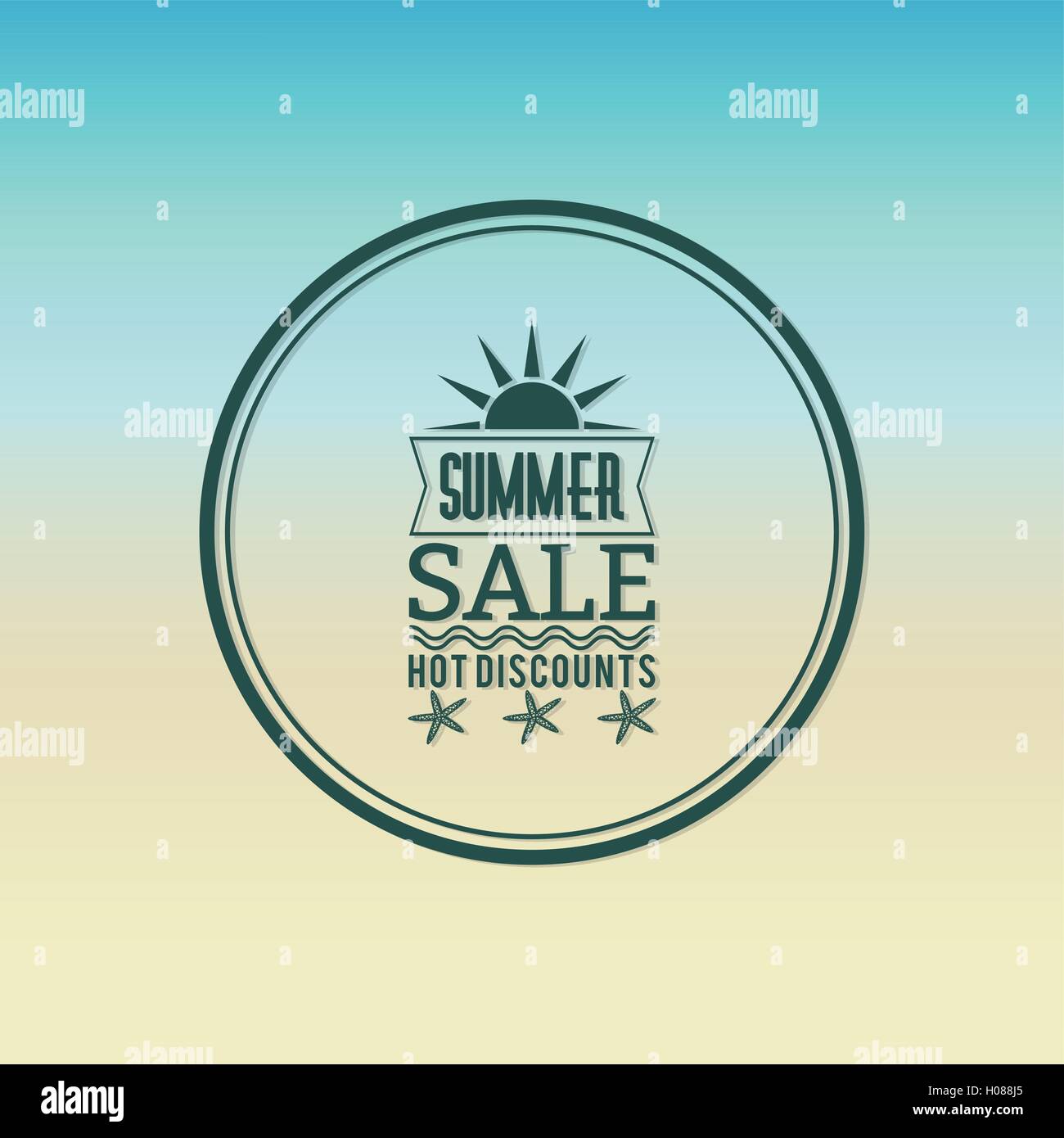 Summer Sale label Stock Vector Image & Art - Alamy