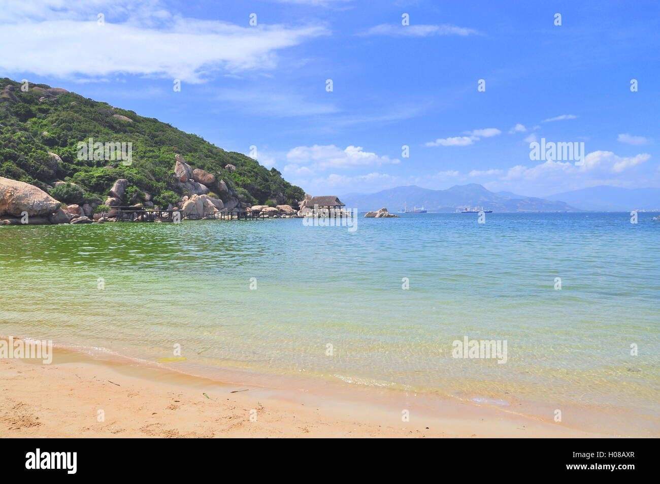 The sea and beautiful view at resort Stock Photo - Alamy