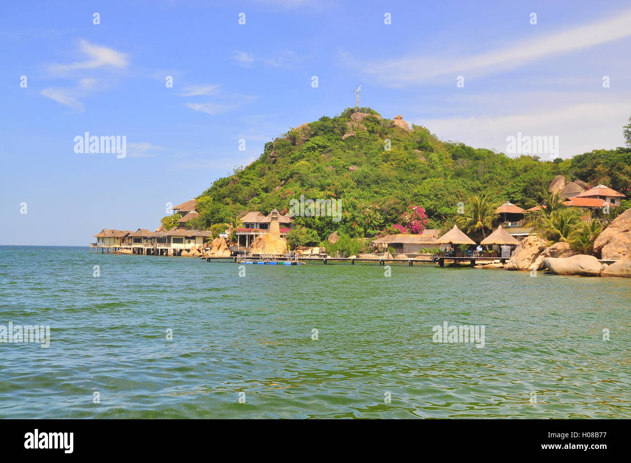 The sea and beautiful view at resort Stock Photo - Alamy