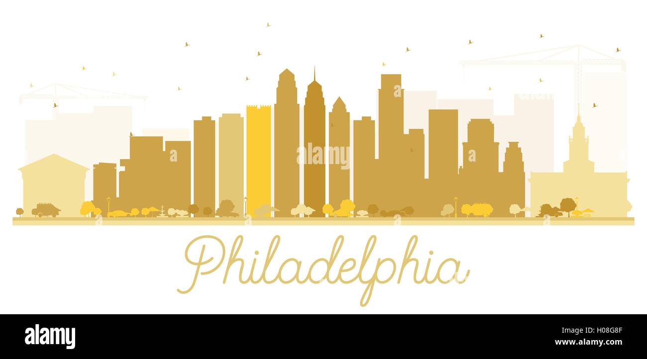 Philadelphia urban view Stock Vector Images - Alamy