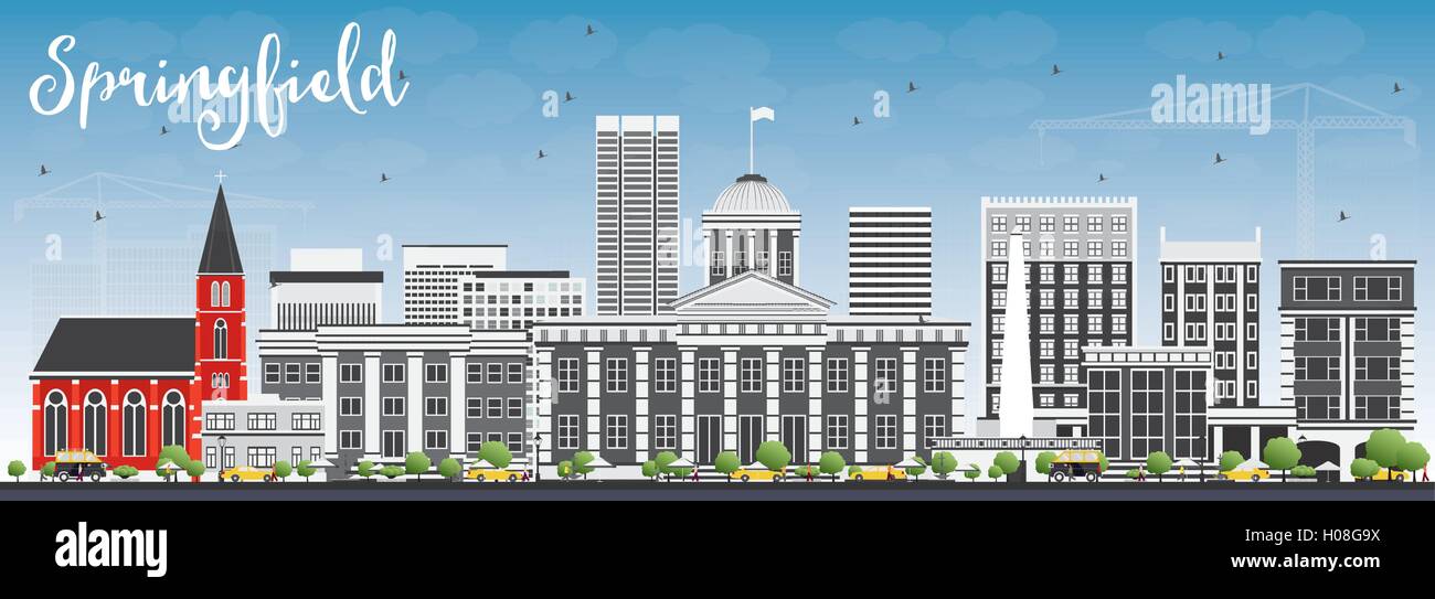 Springfield vector vectors High Resolution Stock Photography and Images ...