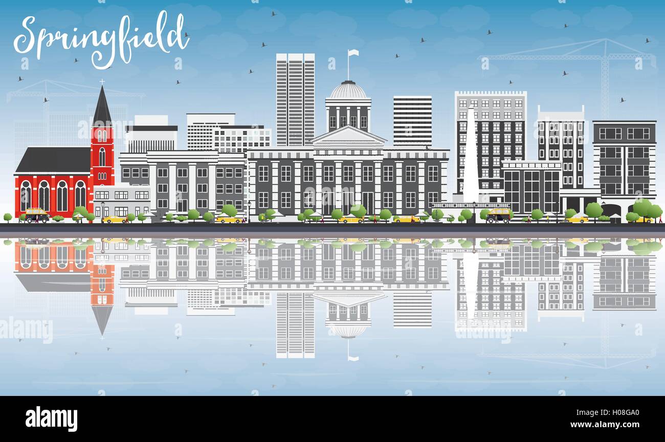 Springfield illinois skyline hi-res stock photography and images - Alamy