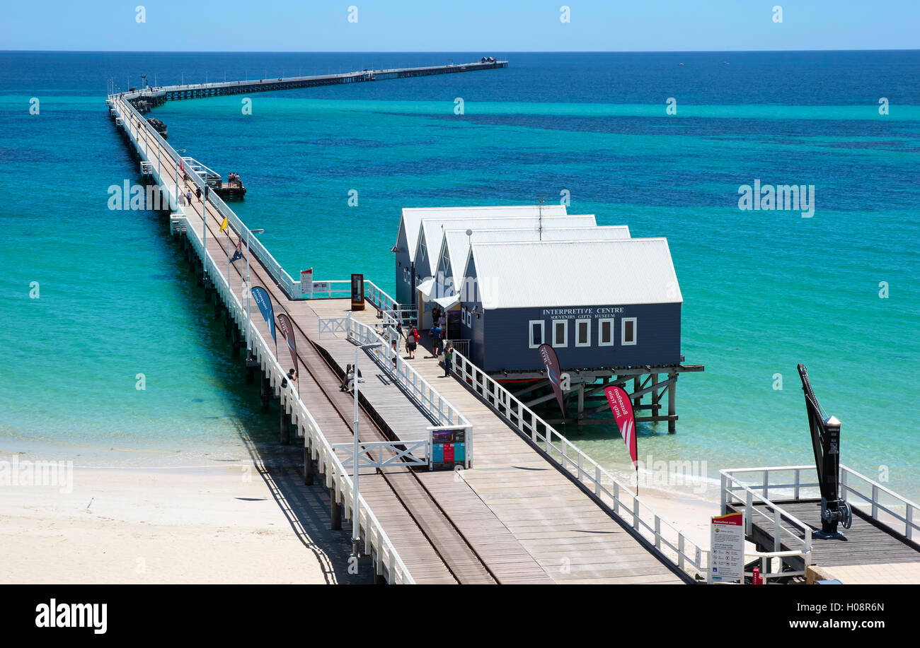 Busselton jetty area hi-res stock photography and images - Alamy