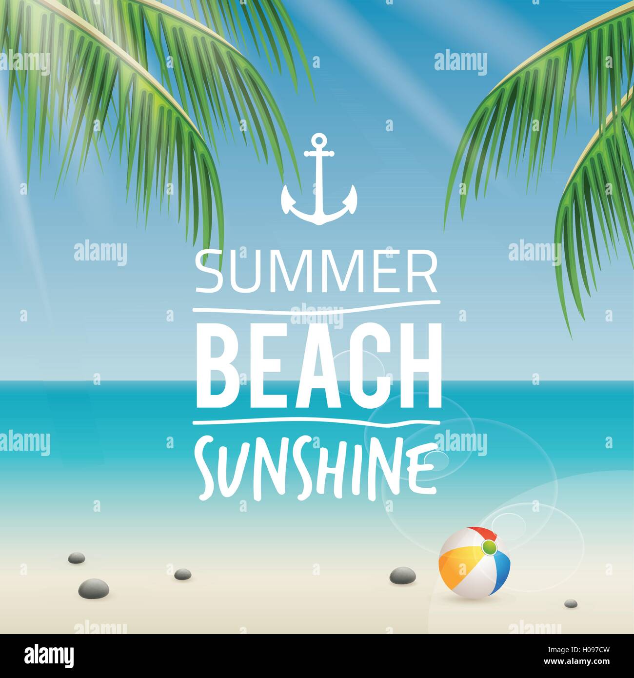 Summer Vacation label Stock Vector Image & Art - Alamy