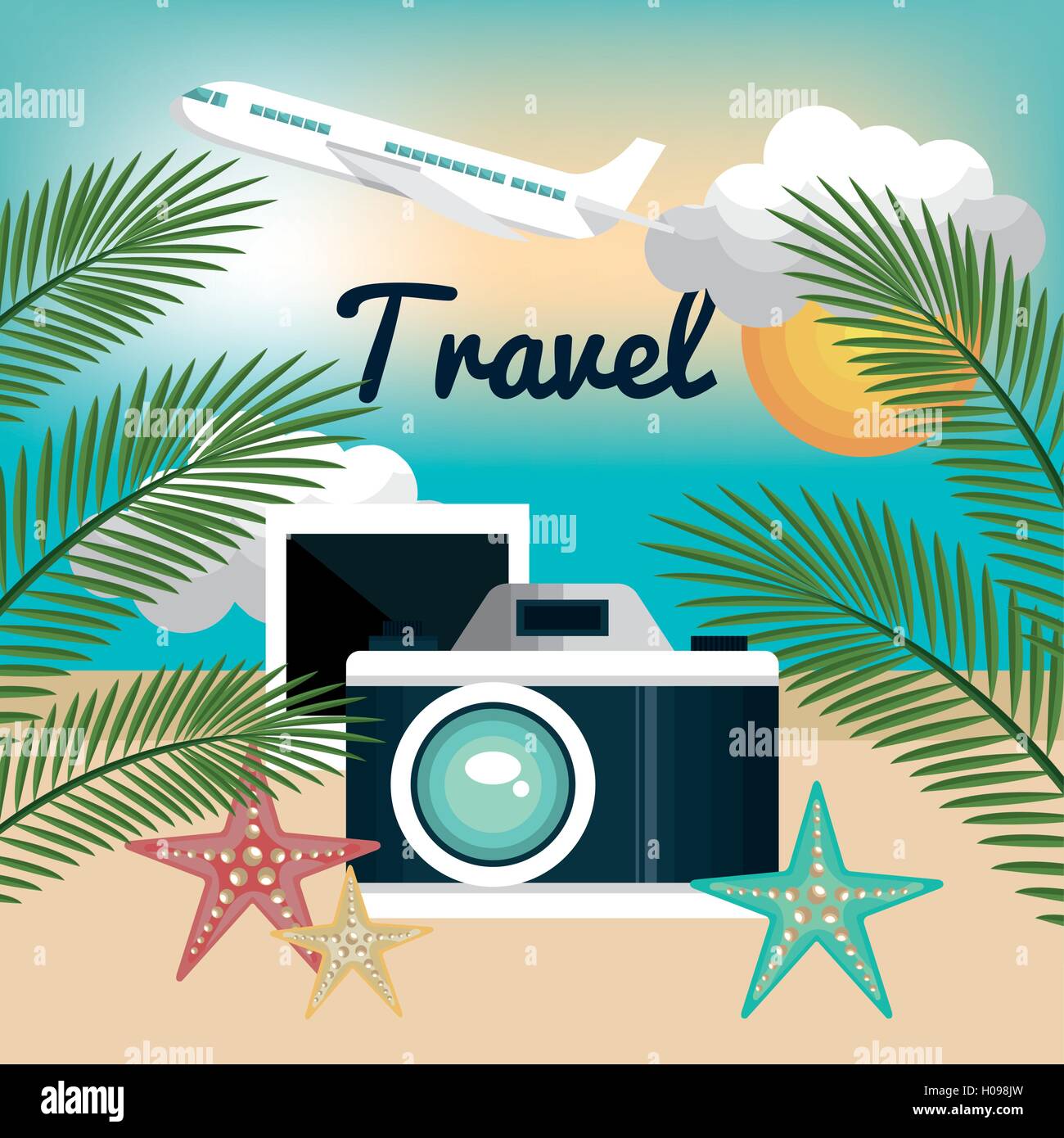 camera photography travel vacation design Stock Vector Image & Art - Alamy