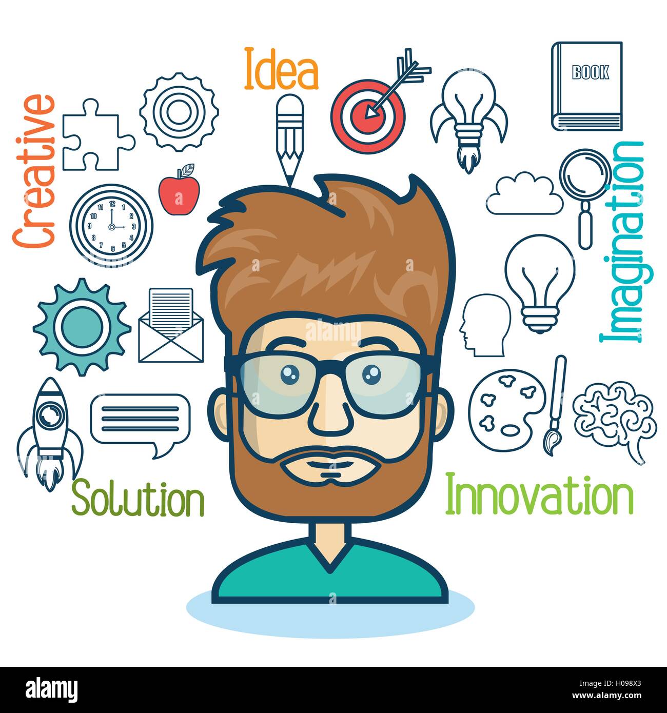 Creative Person Clipart