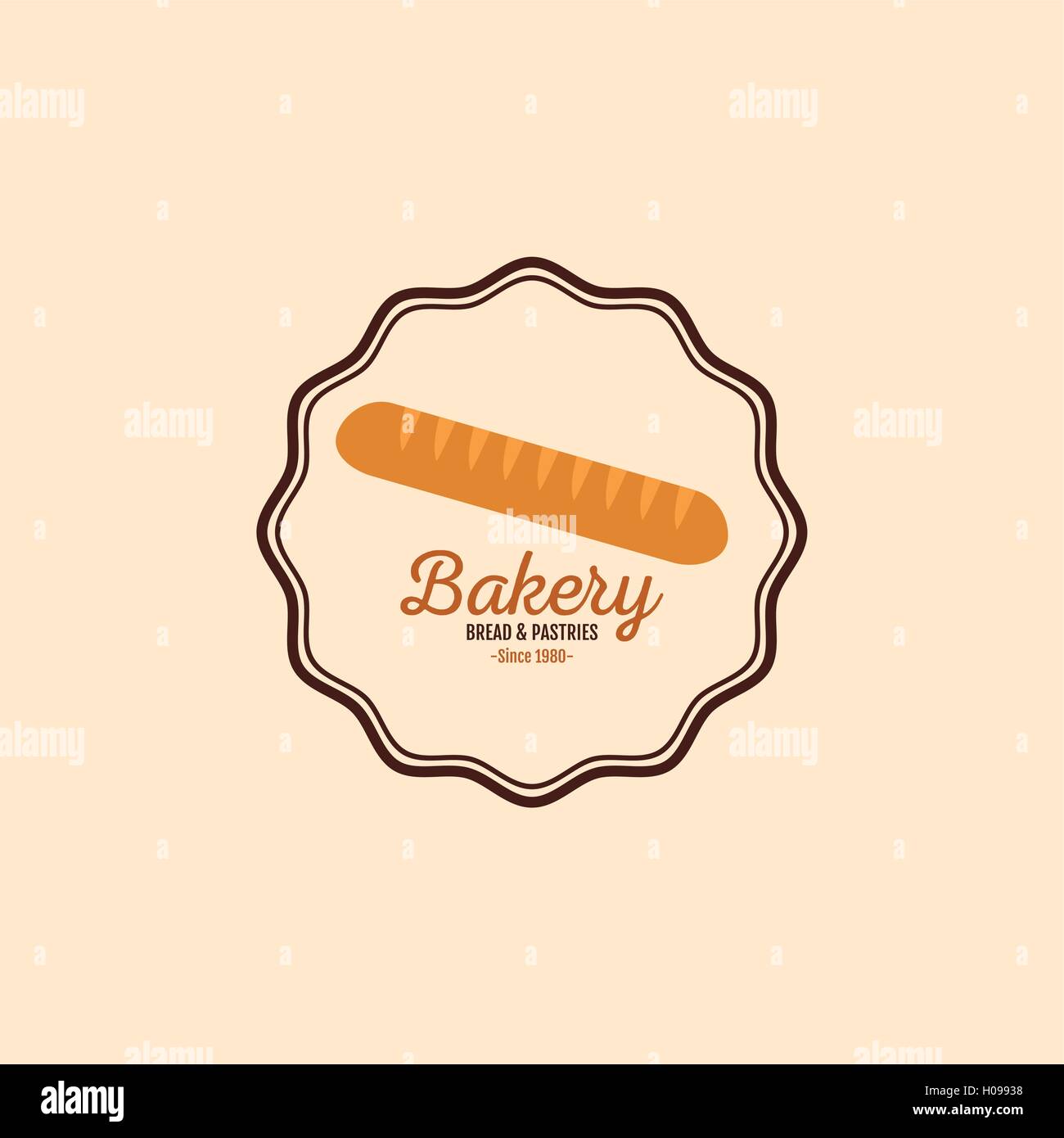 Delicious bakery label Stock Vector Image & Art - Alamy