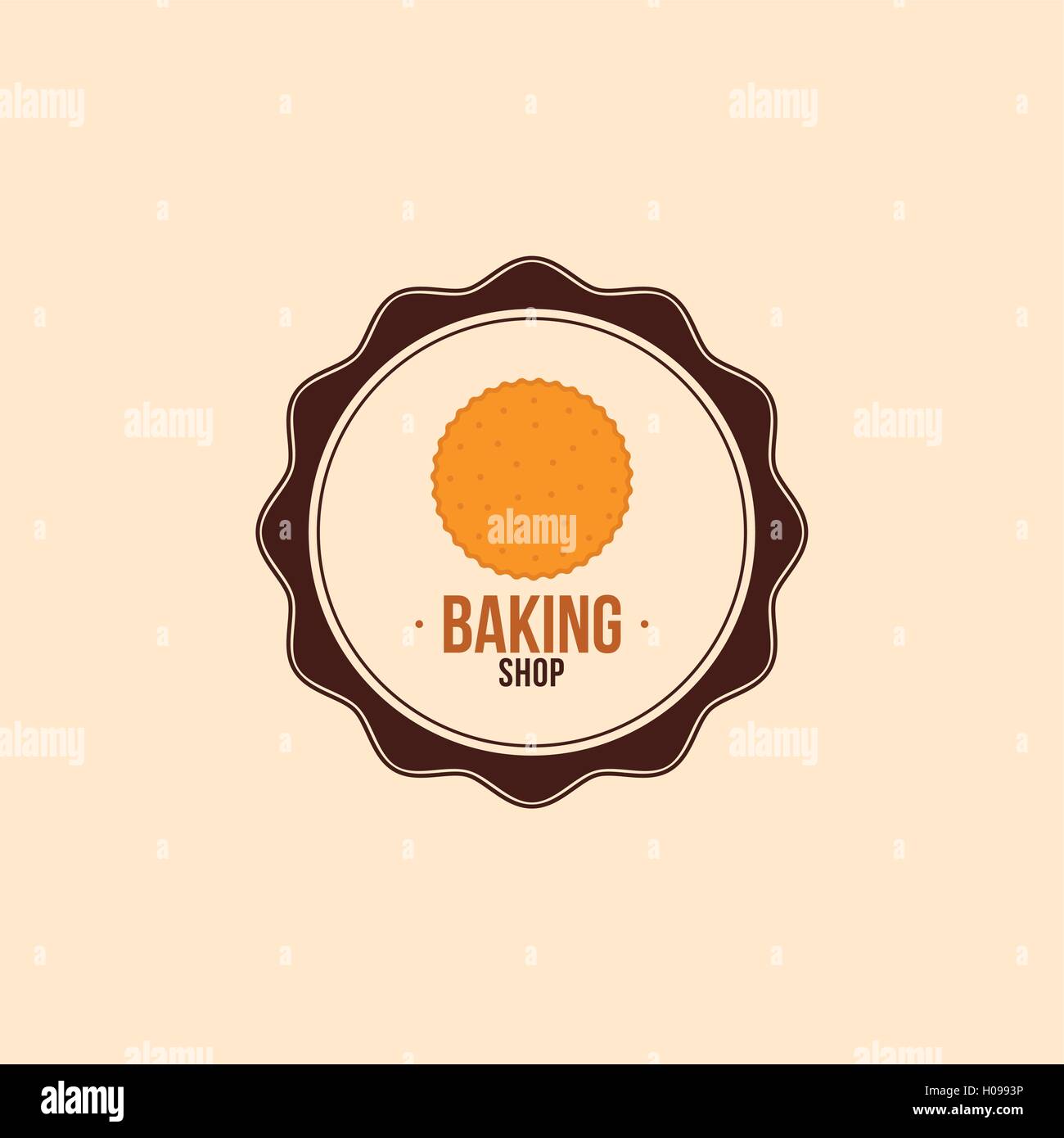 Delicious bakery label Stock Vector Image & Art - Alamy