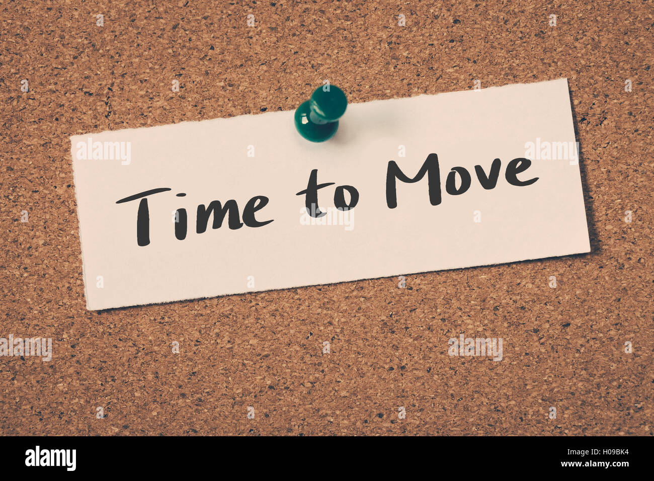 Time to Move Stock Photo - Alamy