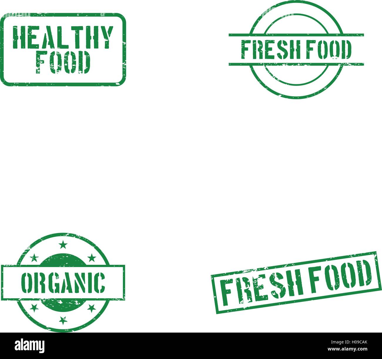 Healthy food labels Stock Vector Image & Art - Alamy