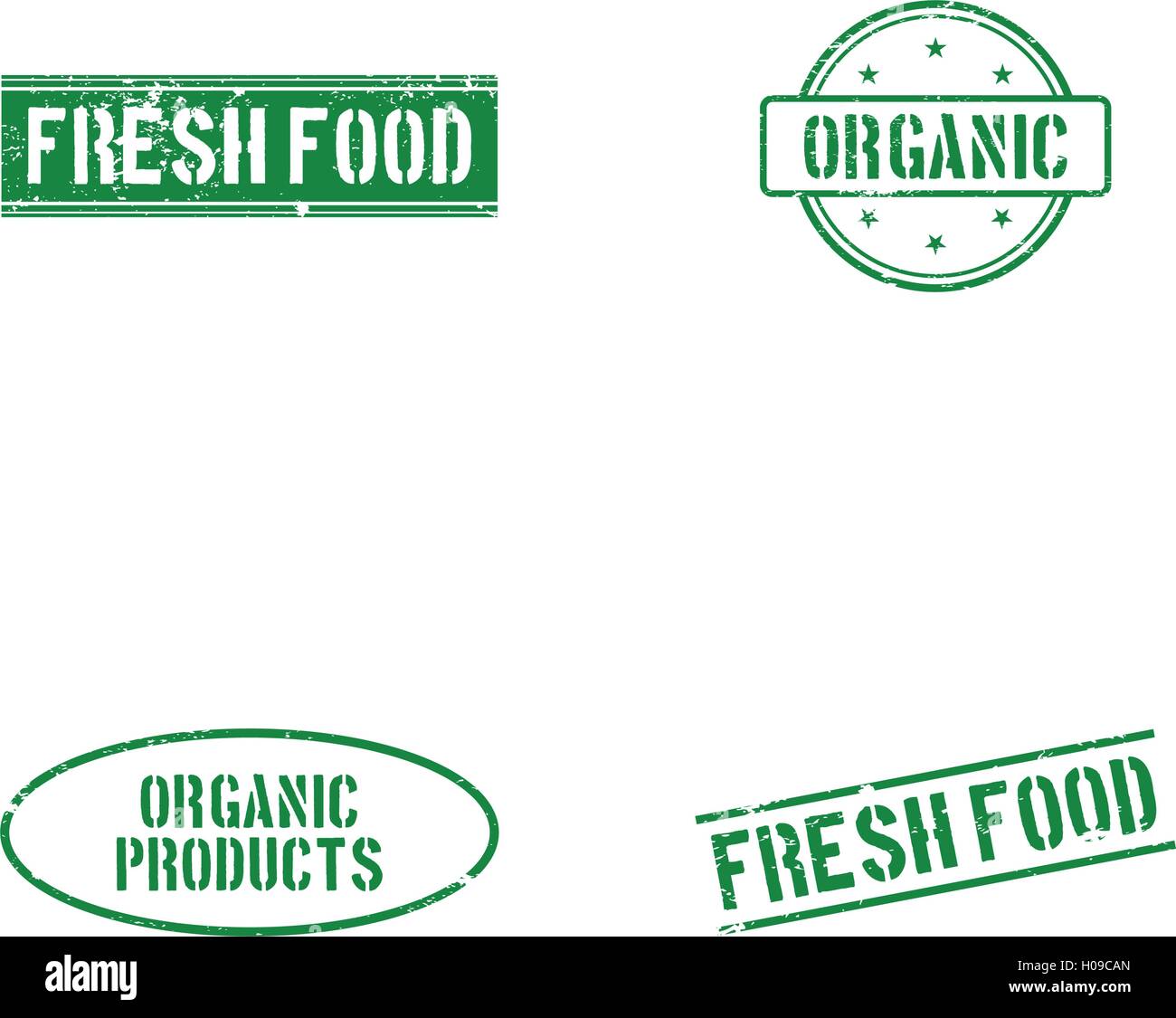 Healthy food labels Stock Vector Image & Art - Alamy