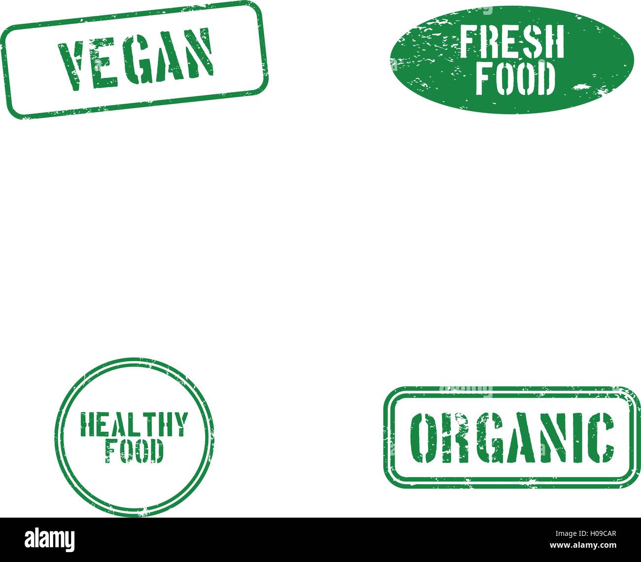 Healthy food labels Stock Vector Image & Art - Alamy