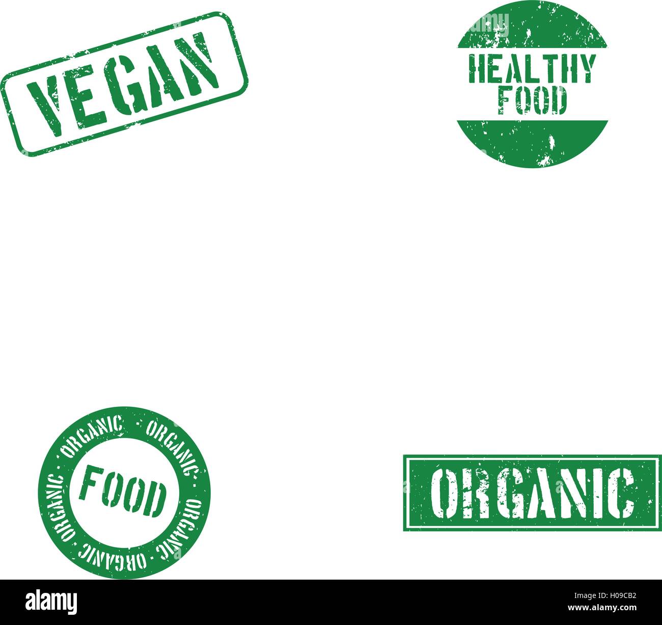 Healthy food labels Stock Vector Image & Art - Alamy