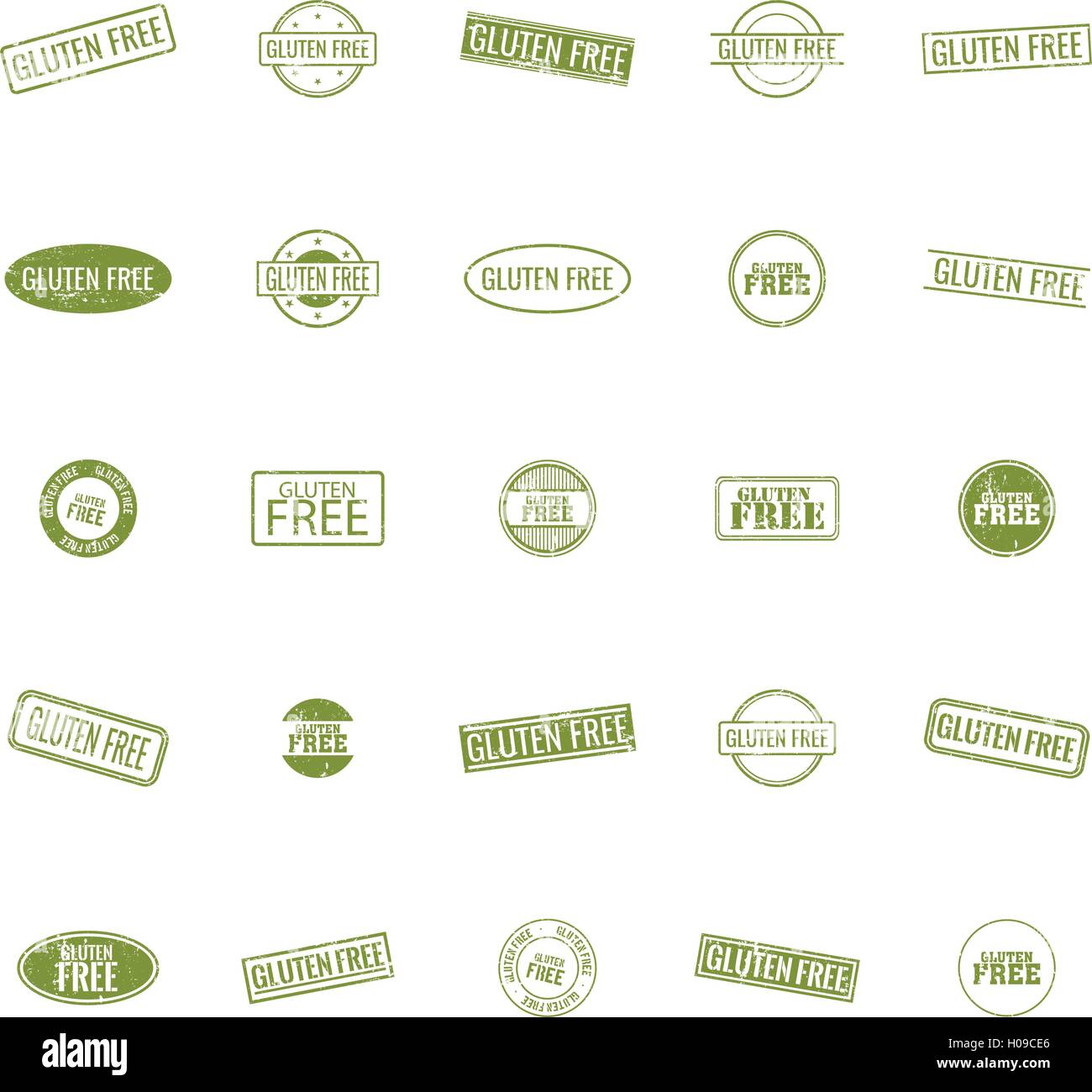 Gluten Free labels Stock Vector Image & Art - Alamy