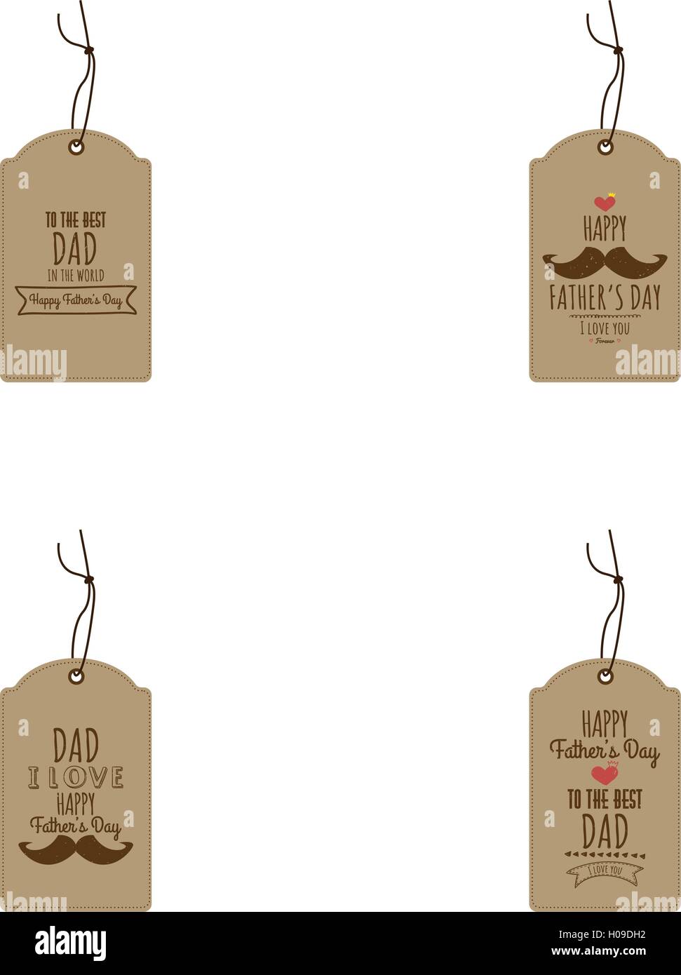 father day labels Stock Vector Image & Art - Alamy