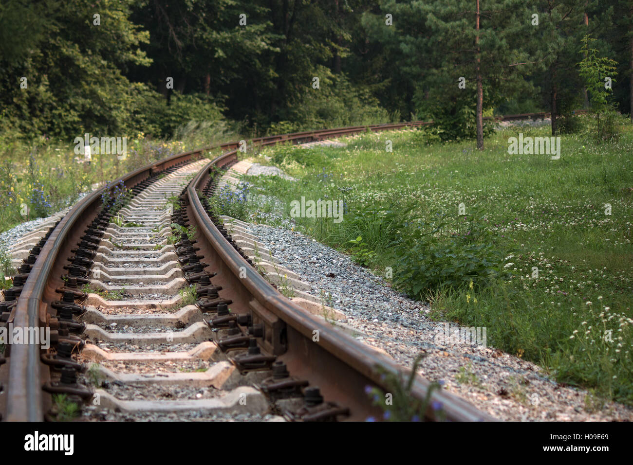 Track turn hi-res stock photography and images - Alamy