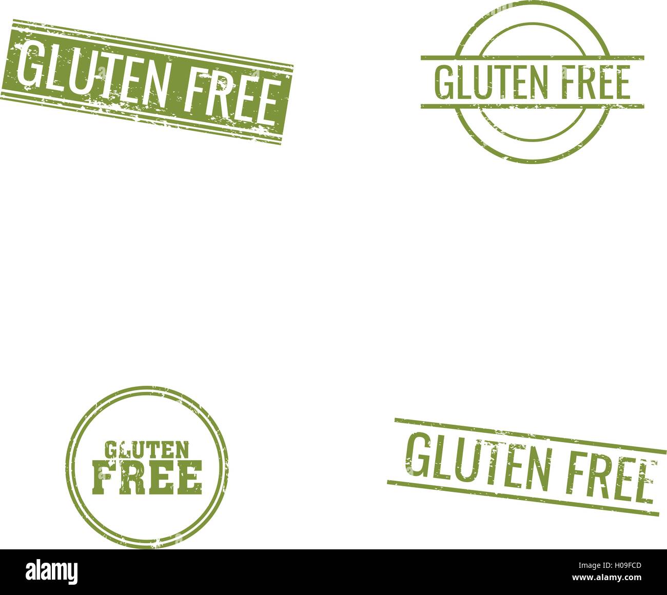 Gluten Free labels Stock Vector Image & Art - Alamy