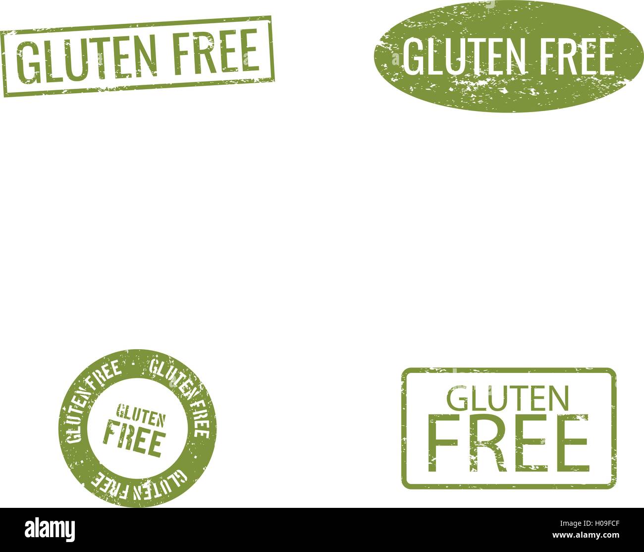 Gluten Free labels Stock Vector Image & Art - Alamy