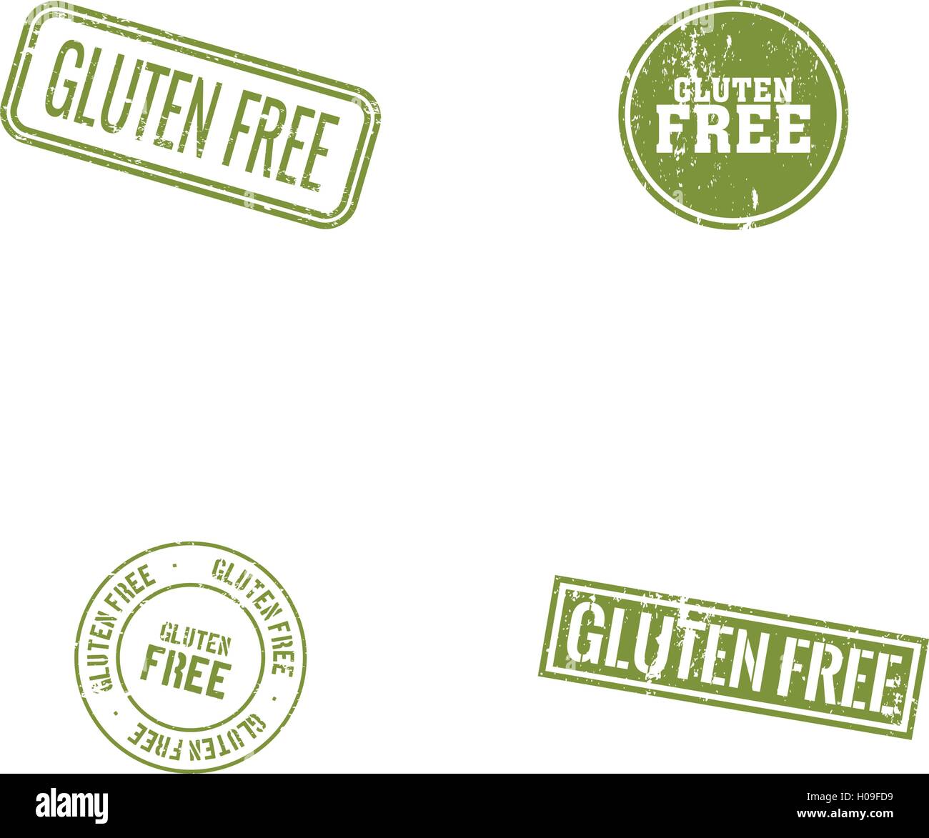 Gluten Free labels Stock Vector Image & Art - Alamy